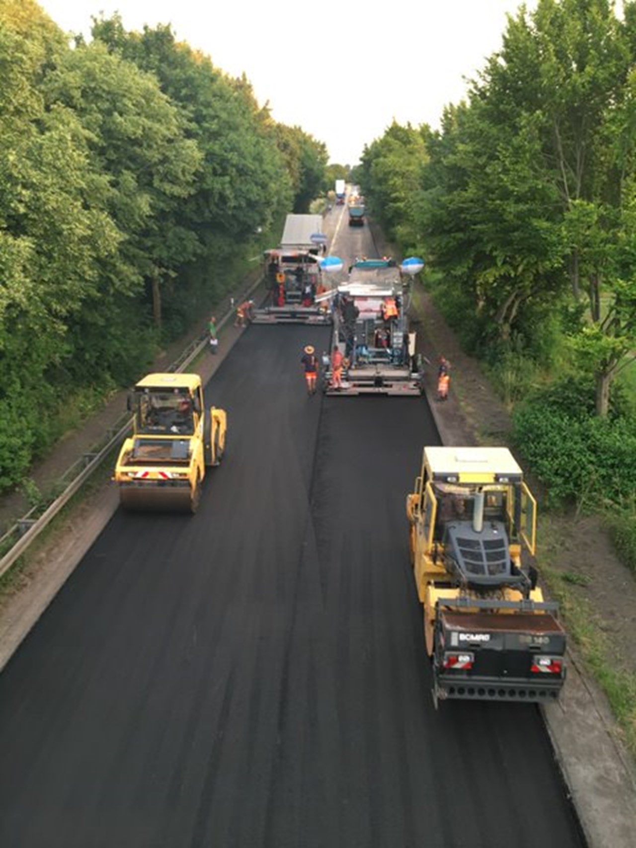 Teilstrecken der B471 im Landkreis München saniert | Swietelsky AG